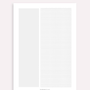 Printable Grid Paper, A4/a5/letter/half Size, Instant Download PDF - Etsy