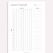 Anxiety Tracker Printable Template, Track Daily Anxiety Levels, Anxiety ...