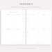 Weekly Planner Printable Vertical, Minimalist Weekly Schedule, Week on ...