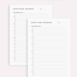 Weekly Gratitude Journal for Supernote A5X2/A5X/A5/A6X2/A6X/A6 ...