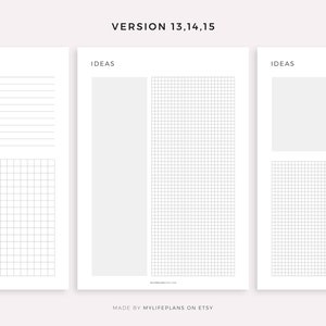 My Ideas - Brainstorming Sheet, Idea Sketching, Planning Template ...
