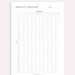 Anxiety Tracker Printable Template, Track Daily Anxiety Levels, Anxiety ...