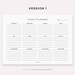 Yearly Overview Planner for Remarkable Paper Pro, Landscape, Yearly ...