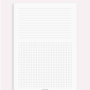 Lined & Grid Paper for Supernote A5X2/A5X/A5/A6X2/A6X/A6, Instant ...