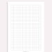 Grid Paper Printable, Squared Paper, Planner Inserts, A4/a5/letter/half ...