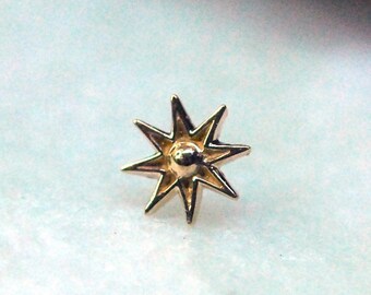 Anatometal 18k Gold Threadless Faratà End - Etsy UK