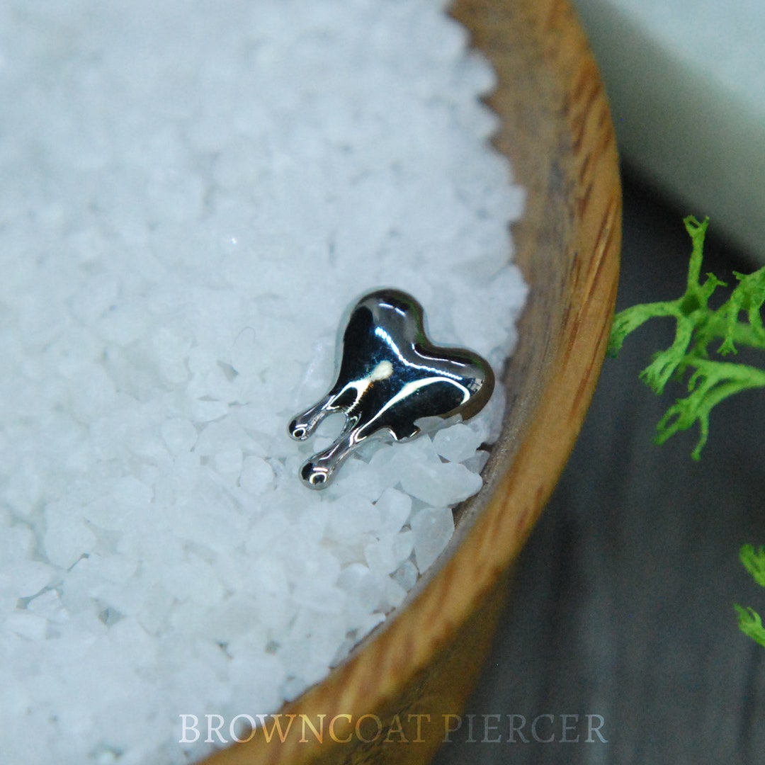 Titanium Internally Threaded Melting Heart End Implant Grade Titanium 1 ...