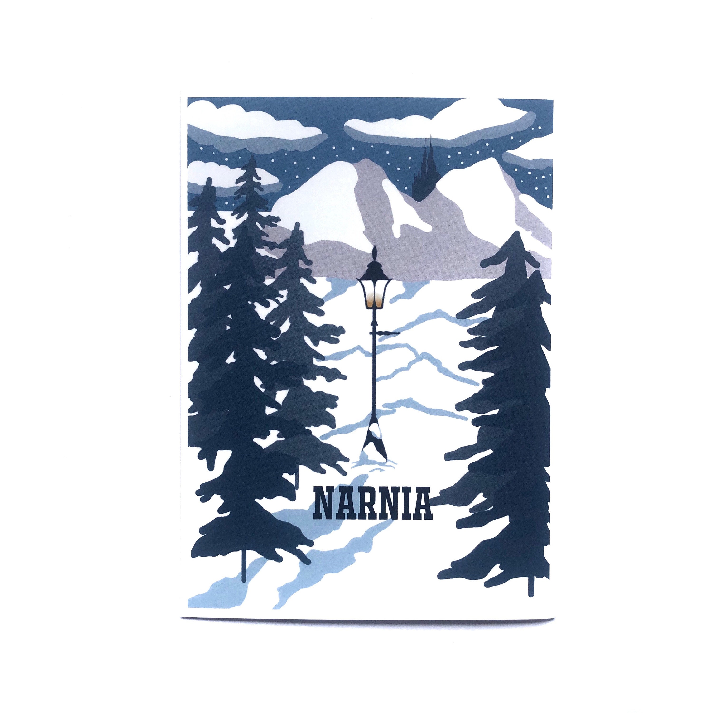 Vintage Narnia Travel Poster - Etsy