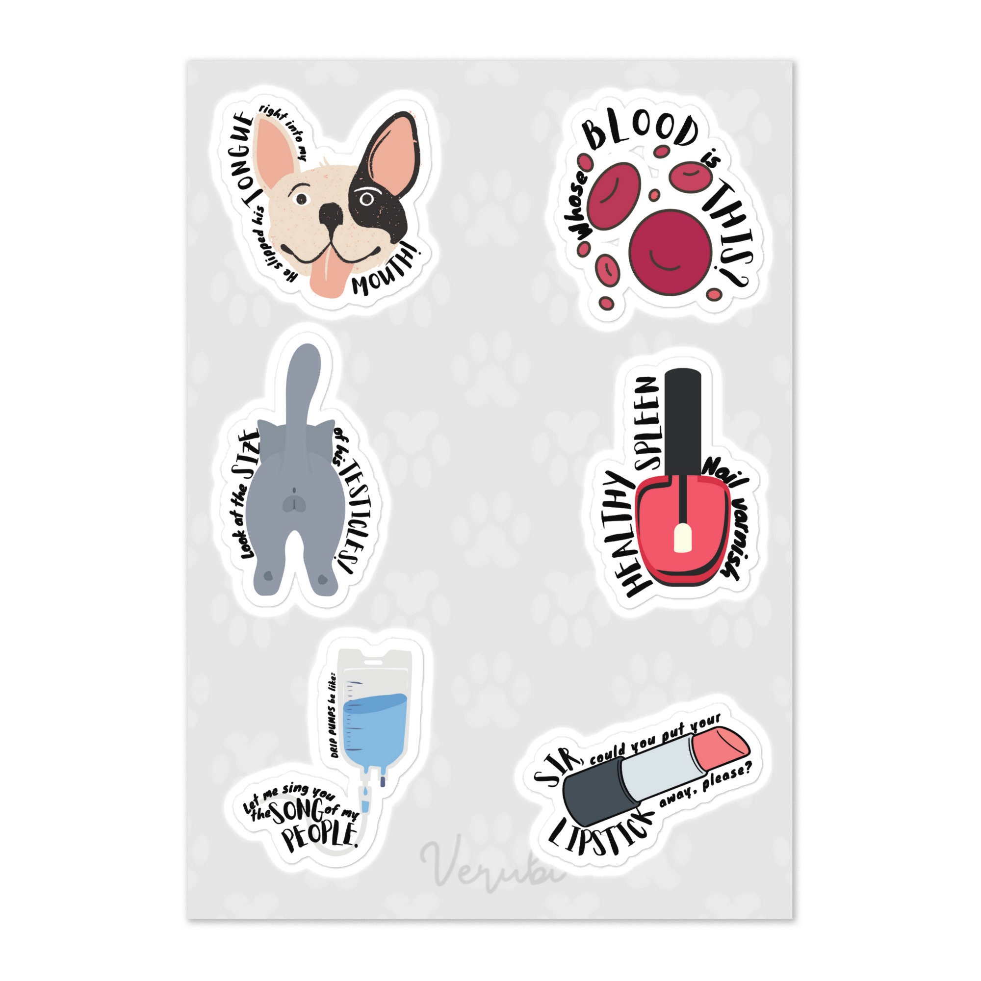 Ultimate Veterinary Sticker Pack Veterinary Day Gift Idea - Etsy