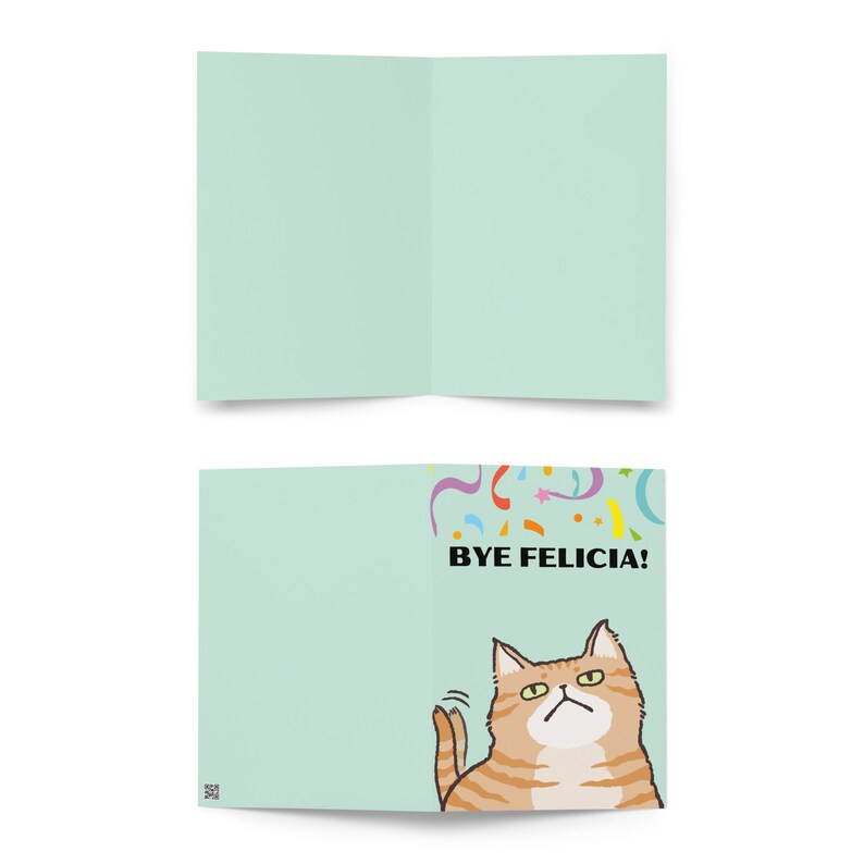 Veterinary Themed Leaving Card BYE FELICIA Veterinary - Etsy
