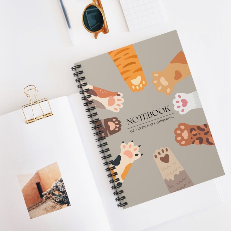 Vet Tech Spiral Notebook - Etsy UK