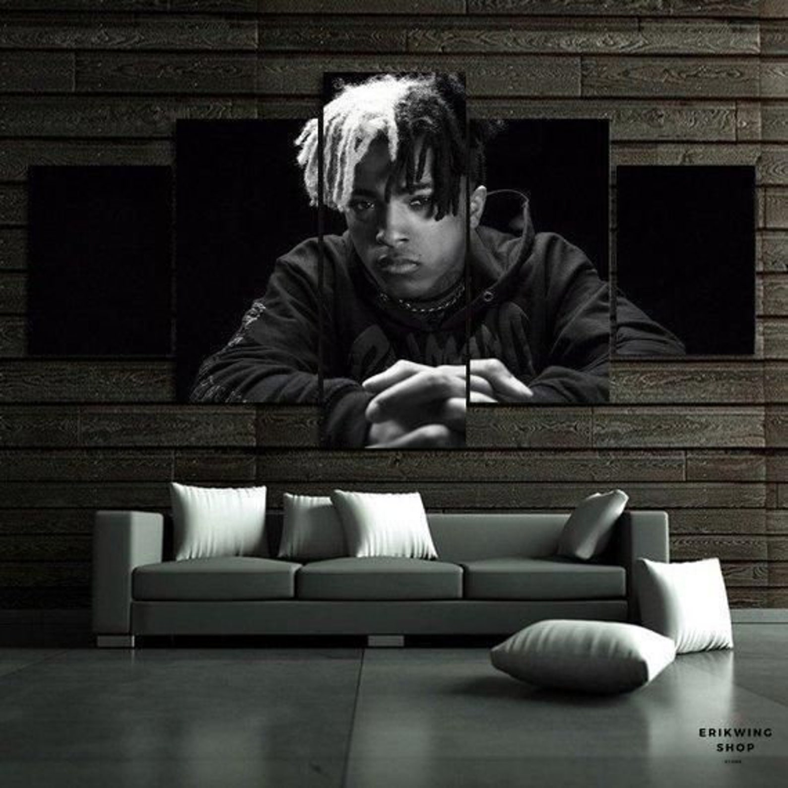 Xxxtentacion Celebrity Rapper 5 Pieces Canvas Wall Art Framed | Etsy