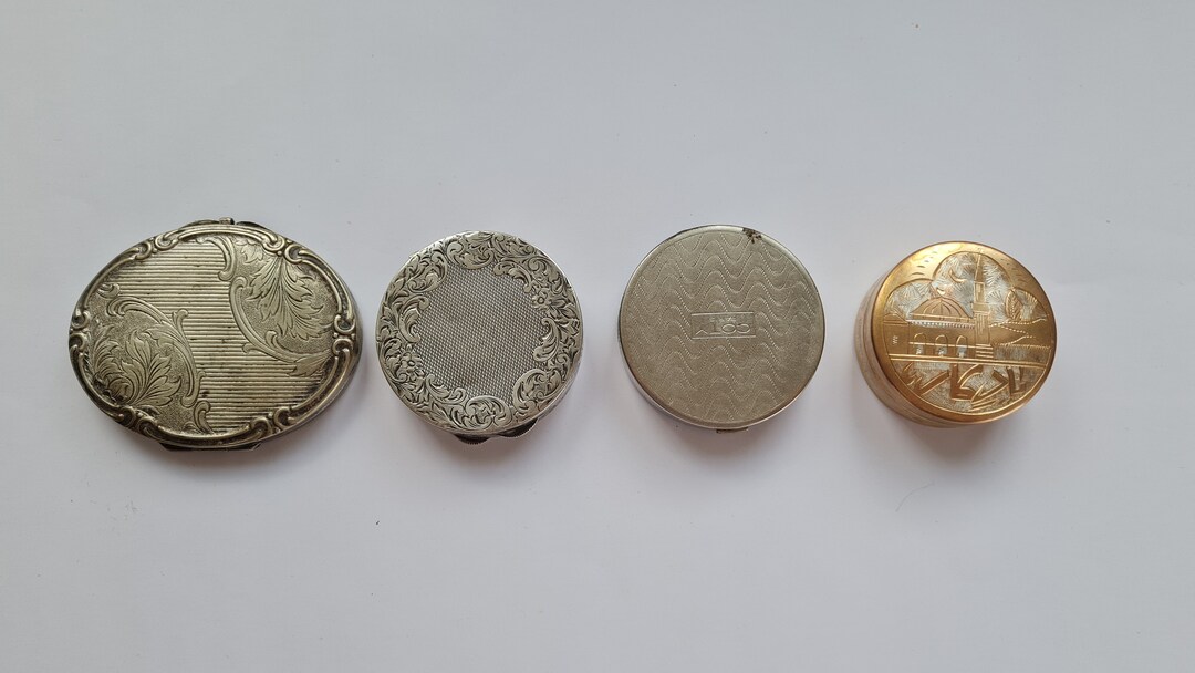 Vintage Powder Puff Cases - Etsy UK