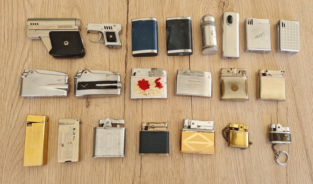 Vintage Lighters Lot - Etsy