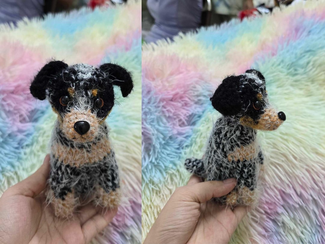 Custom Stuffed Dog, Custom Dog Plushie, Custom Crochet Dog, Custom Pet ...