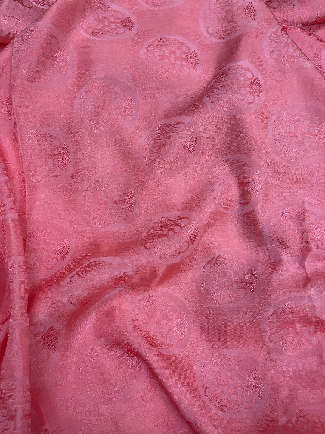 Mulberry Silk Fabric by the Yard, Purple Floral Mulberry Silk, Silk ...