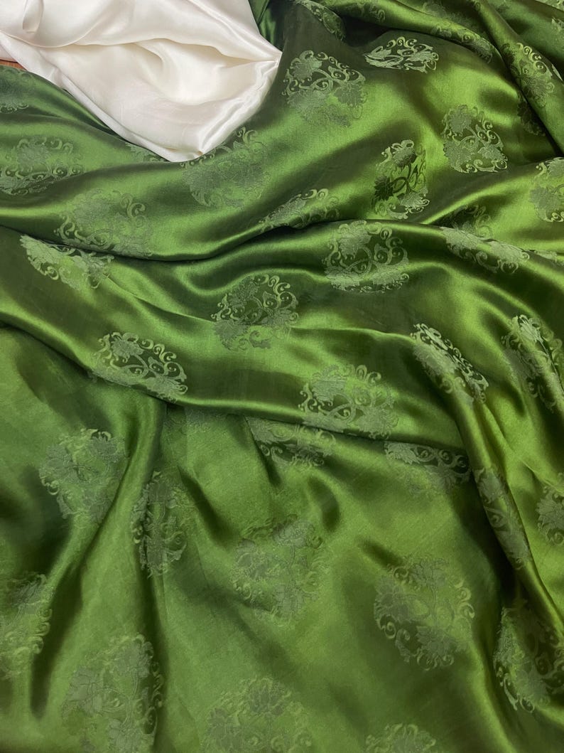 Pure Mulberry Silk Fabric by the Yard | Natural Silk, Handmade Silk in ...
