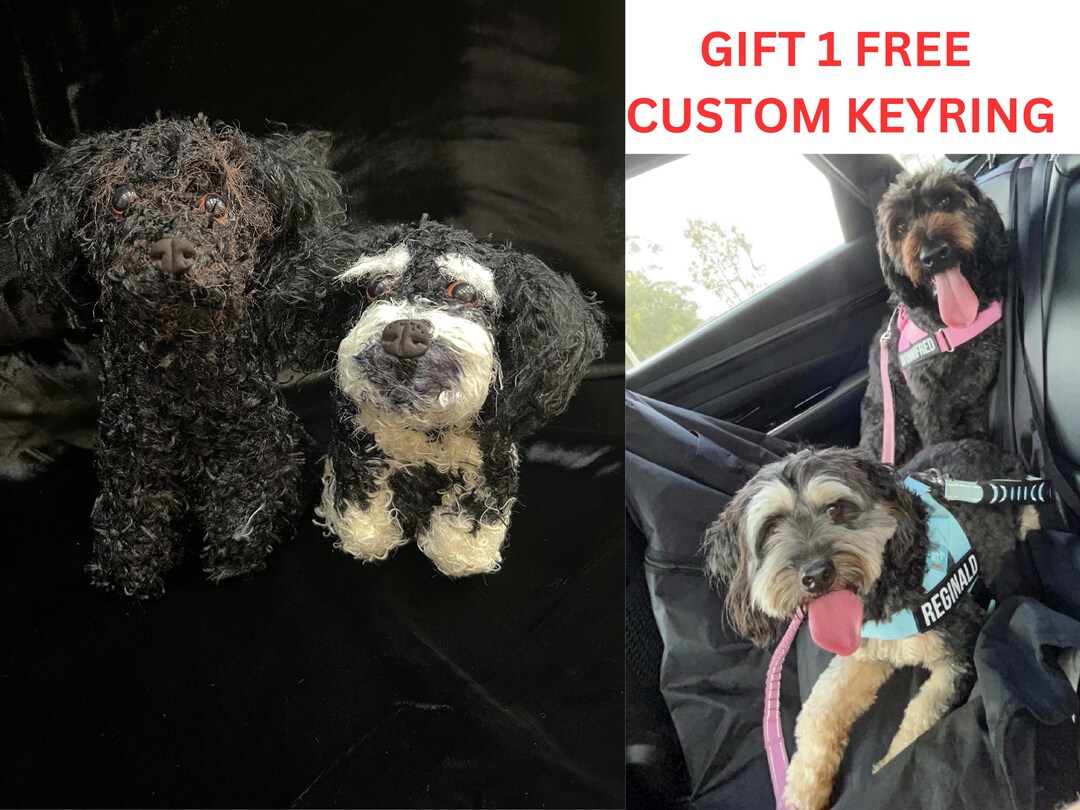 Custom Dog Crochet, Free Custom Keyring, Custom Dog Plushie, Custom ...