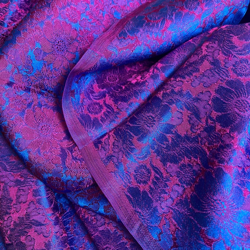 Chinese Silk Fabric - Etsy