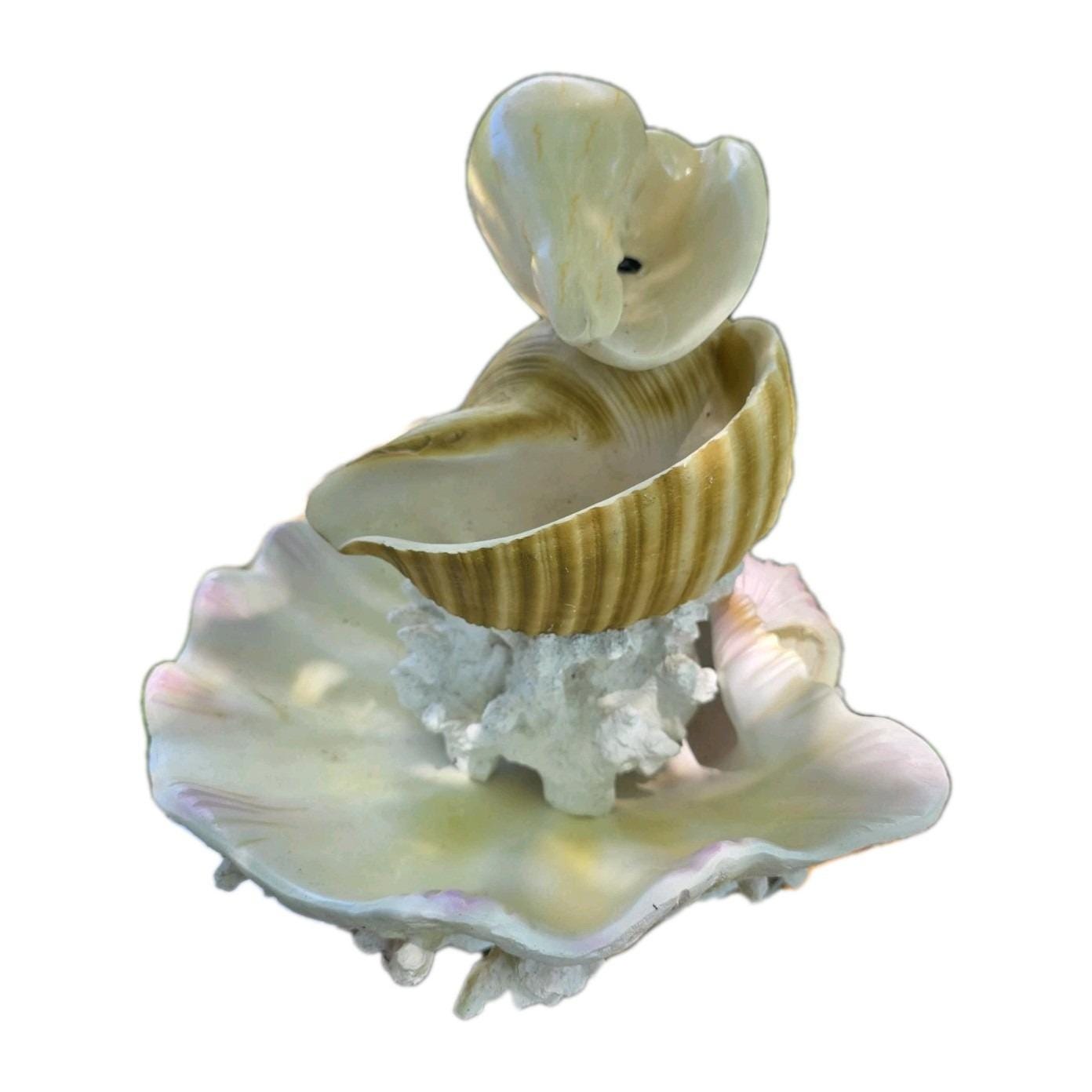 Vintage 70's Giant Clam Shell Fountain Kitschy Beachy - Etsy
