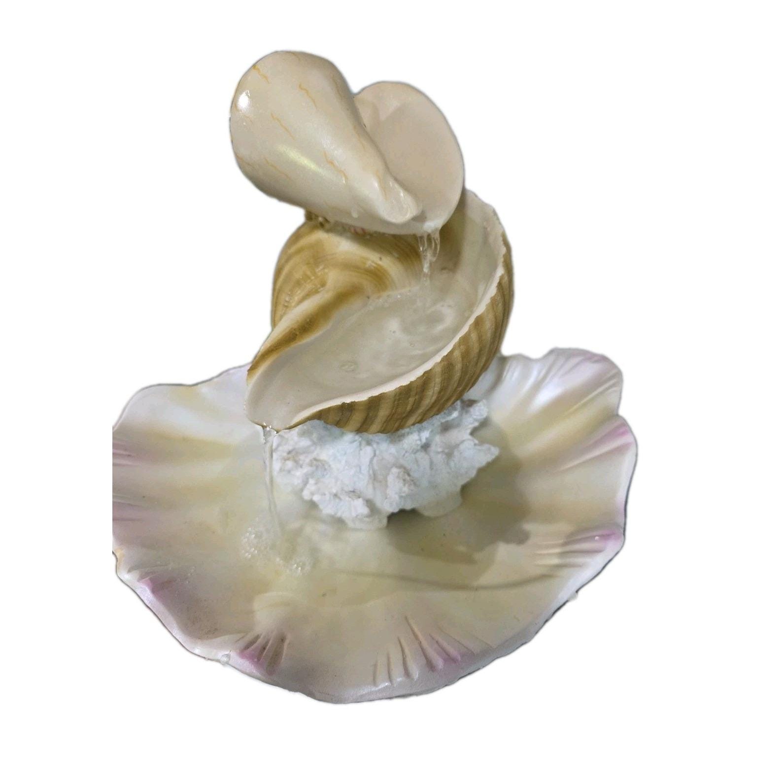 Vintage 70's Giant Clam Shell Fountain Kitschy Beachy - Etsy