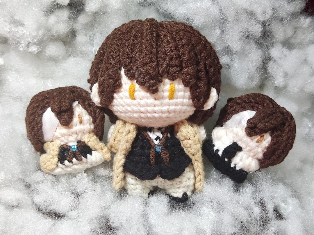 Fanmade Doll - Crochet Dazai - Etsy