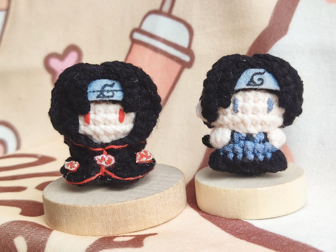 Crochet Mini Itachi Uchiha - Etsy