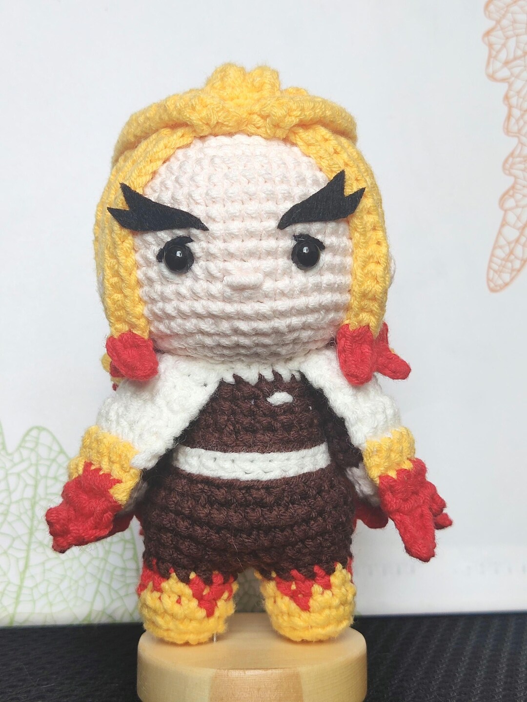 Crochet Rengoku Kyojuro - Etsy