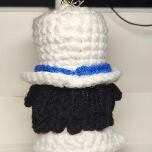 Anime Inspired - Crochet Moonlight Magician Keychain - Anime Handmade ...