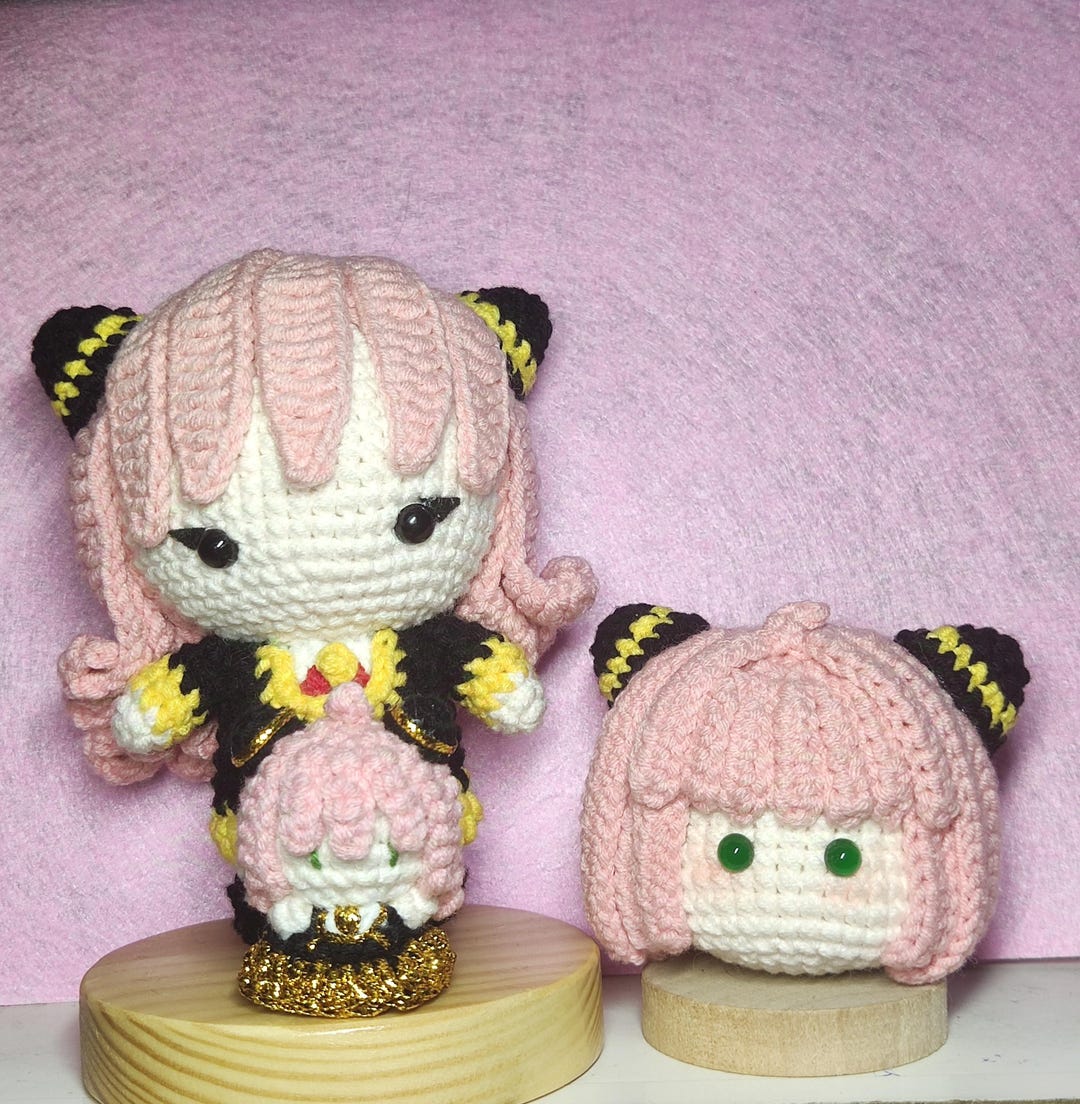 Fanmade Doll - Crochet Anya Forger - Etsy