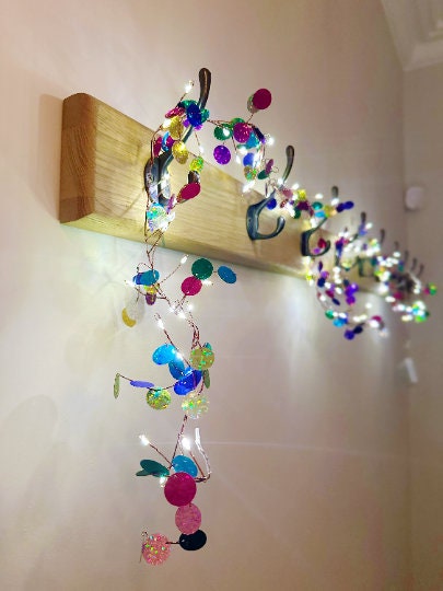 Colourful Confetti Fairy Lights Lights Colourful String - Etsy UK