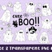 Cute BOO Clipart, Cute Halloween Clipart, Ghost Clipart, Pumpkin PNG ...