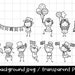 4th of July Kid Clipart, Funny USA Clipart, Independence Day, Fourth of ...