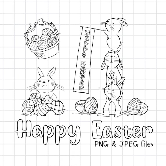 How To Draw Easter Stuff
