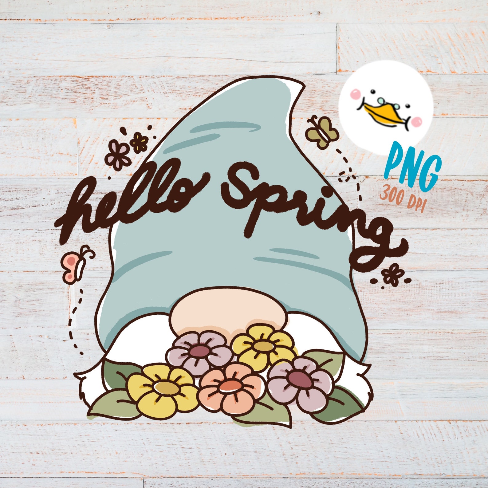 Cute Gnome, Gnome Hello Spring, Gnome Shirt Design, Spring, Homo Color ...