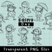 Cute Kids on Rainy Day Clipart, Kid in Raincoat PNG, Doodle Kid ...