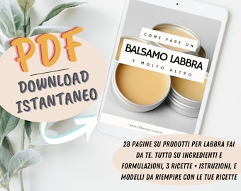 DIY Lip Balm Pdf How to Make Lip Balm and Much More at Home - Etsy