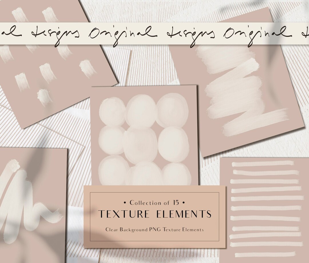 Textured Brush Stroke, Watercolor Brush Clipart Overlay, Clear PNG ...