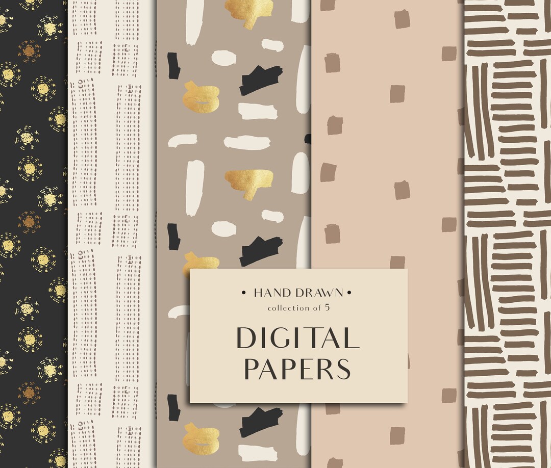 Seamless Pattern Paper, Digital Paper, Instant Download, Scrapbooking ...
