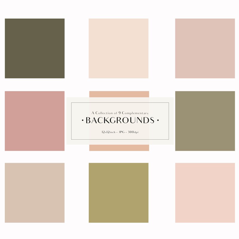 Digital Paper Set - Etsy