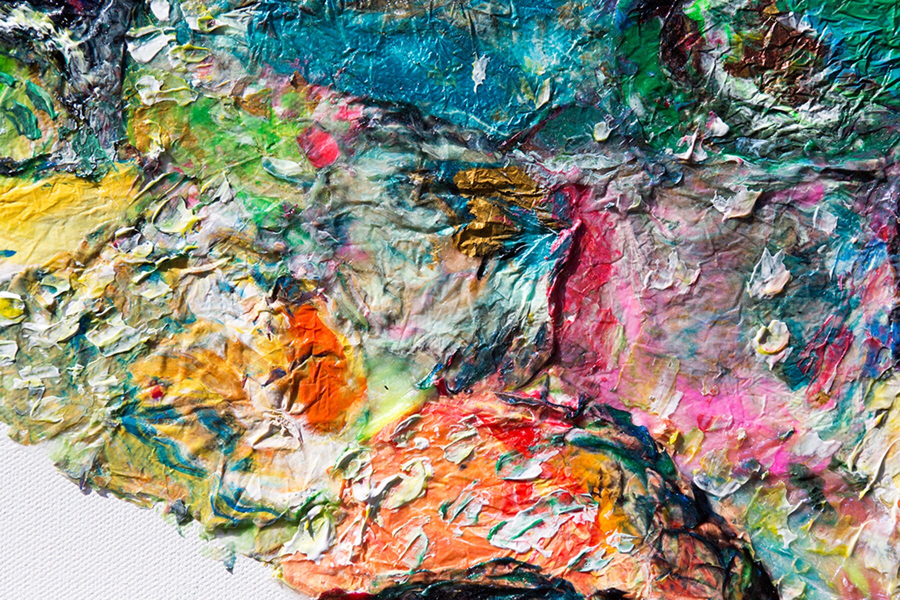 Crocodile 48'',signature Unique Texture Crocodile Painting ,amassing ...