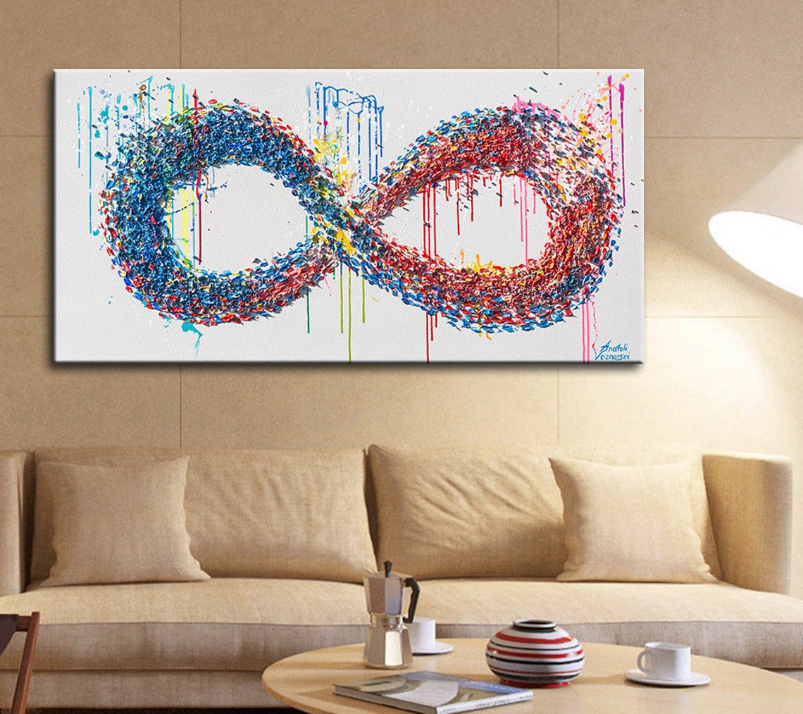 Infinity Symbol 48beautiful Abstract 3D Acrylic | Etsy
