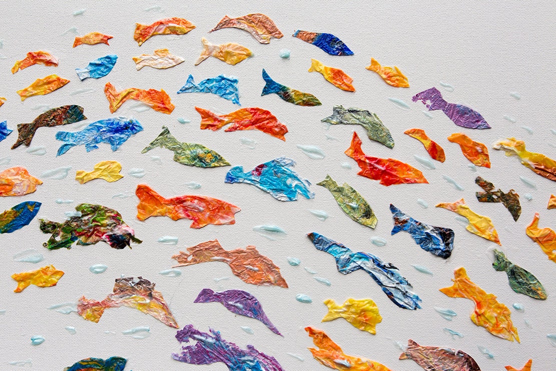 Fishwave 72beautiful Signature Fish Wave 3D - Etsy