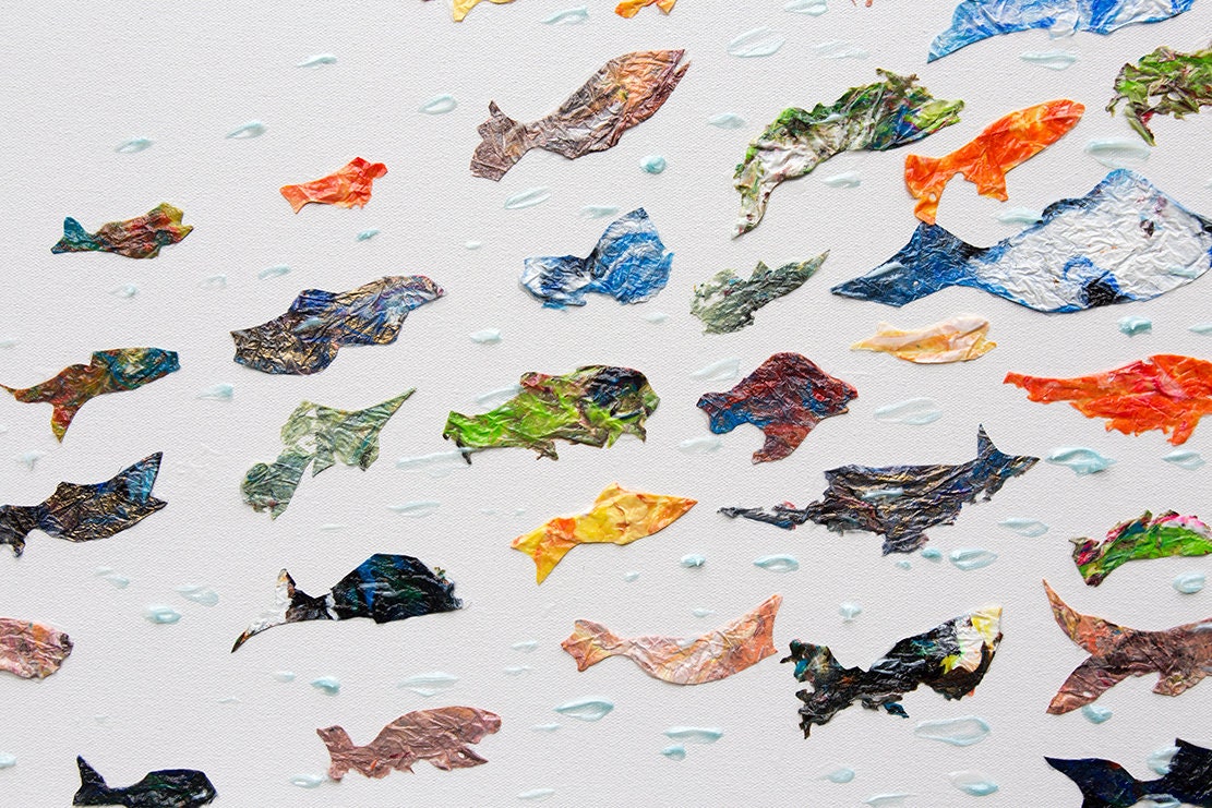 Fishwave 72beautiful Signature Fish Wave 3D - Etsy