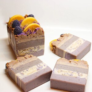 Blackberry Cream Soap, Blackberry Scent, All Natural Soap | Organic ...