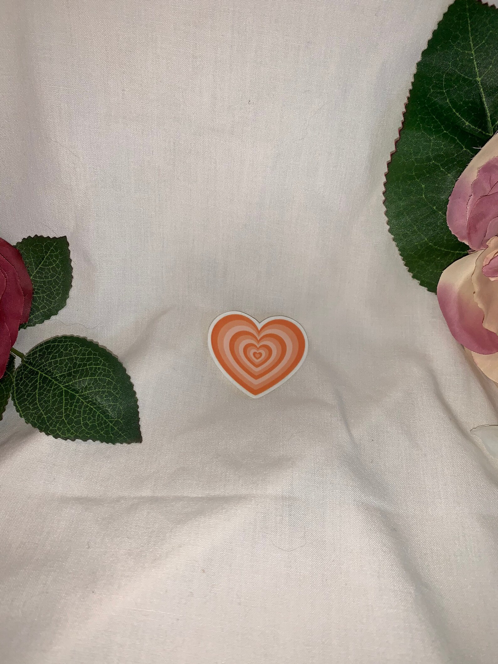 Pulsing Love Heart Stickers. 1pk or 6pk *available in Various Colours ...