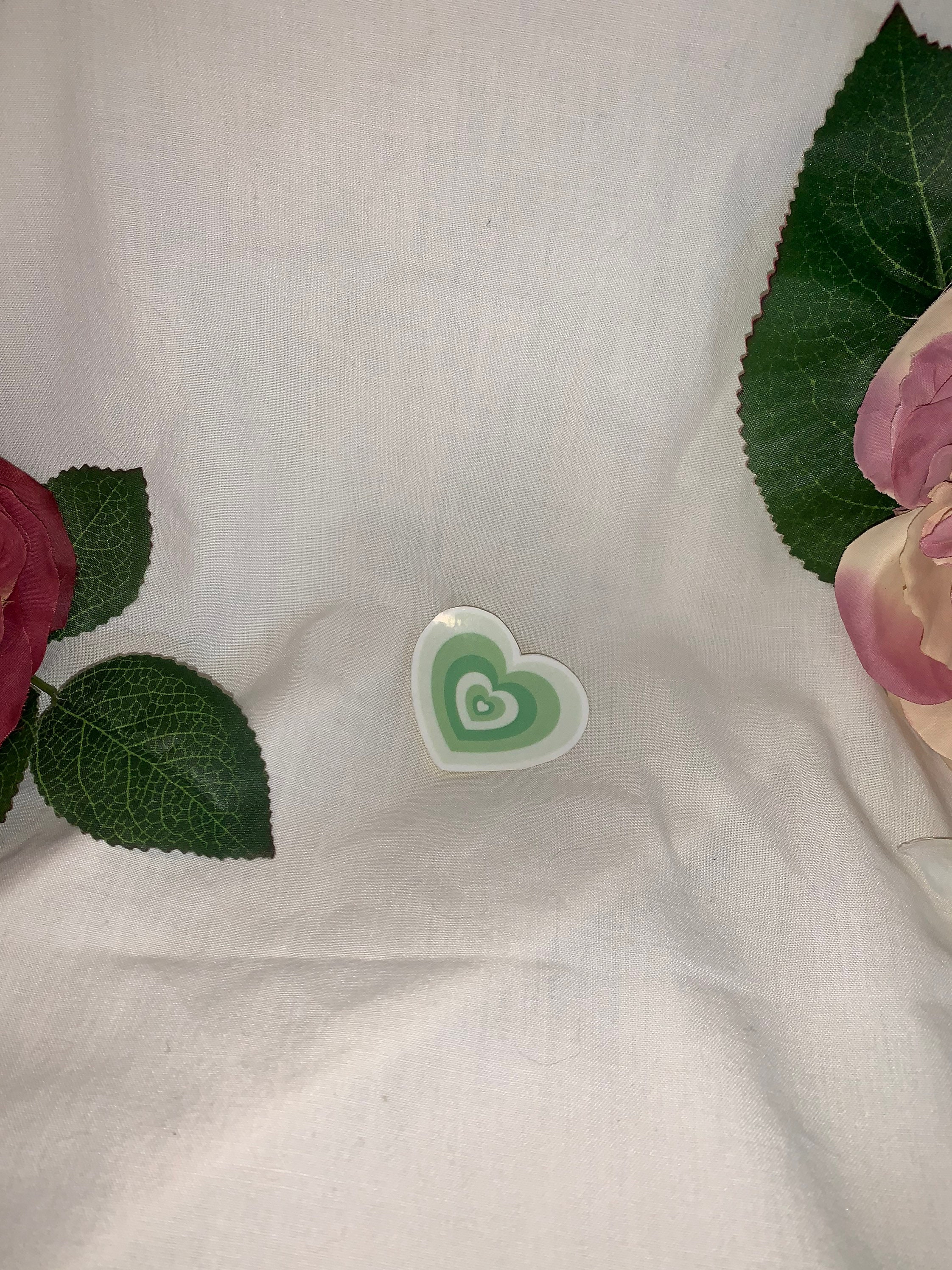 Pulsing Love Heart Stickers. 1pk or 6pk available in Various - Etsy