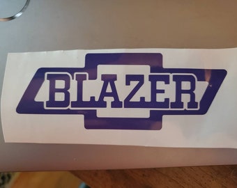 Chevrolet Blazer Sticker - Etsy