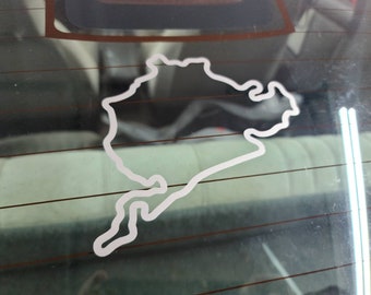 Circuit of the Americas Track Outline Vinyl Decal COTAS F1 - Etsy