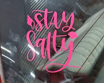 Stay Salty Sticker - Etsy